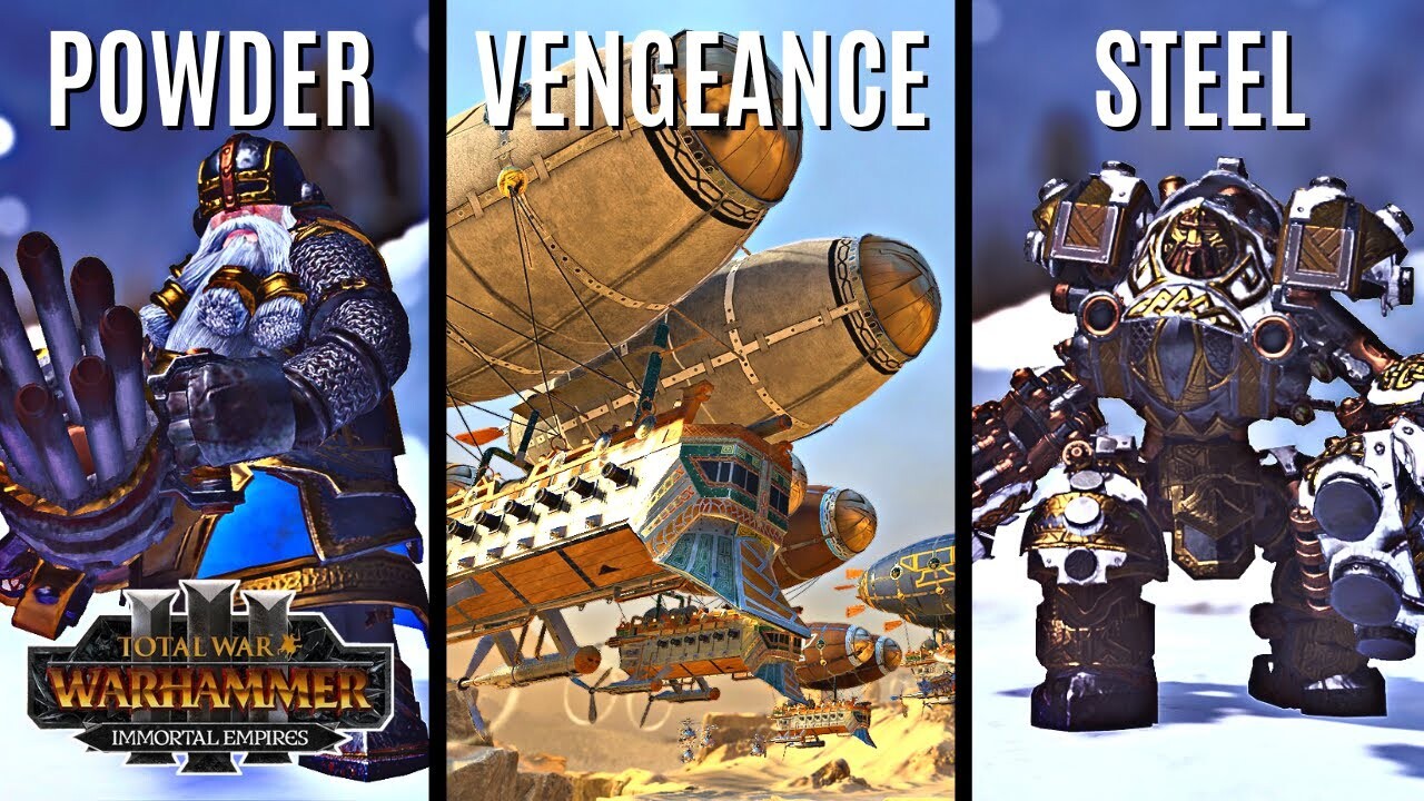 ArtStation - New Dawi Units Total War Warhammer 3 Cinematic