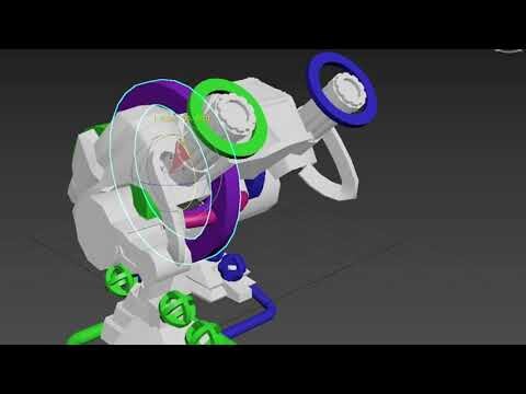 ArtStation - Typhoon Mech Walker Rig