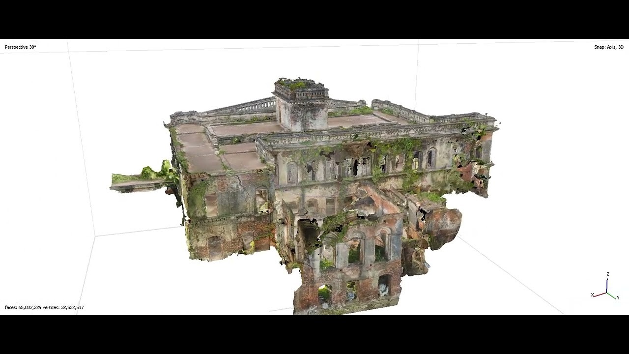 ArtStation - Old royal mansion 3D scan using Photogrammetry method