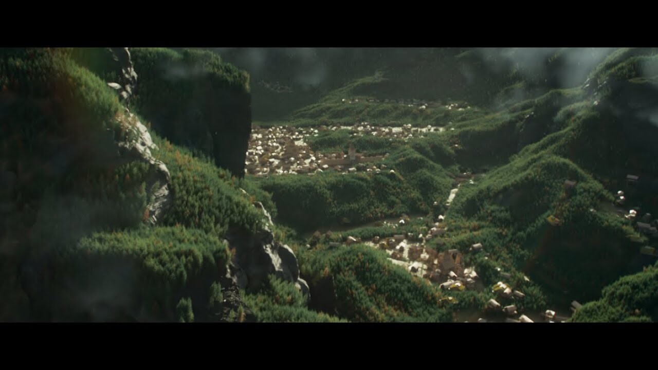 ArtStation - NORTHERN VILLAGE - Full 3D CGI [HOUDINI & REDSHIFT]