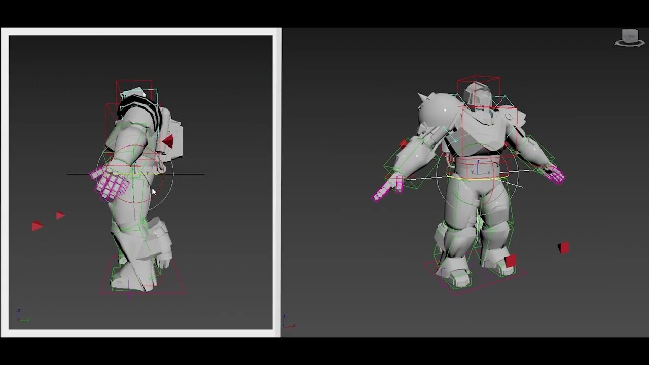 ArtStation - Buck rig (mercenary)