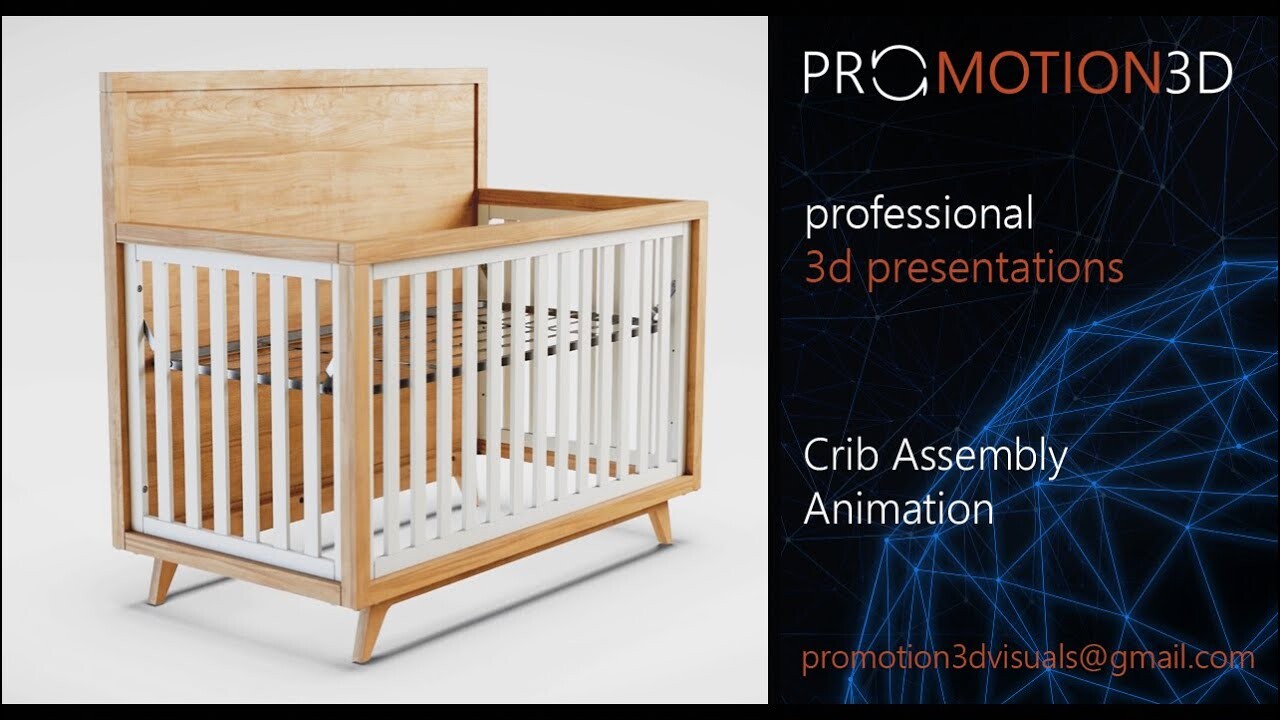 ArtStation - Crib Assembly 3D Animation 02