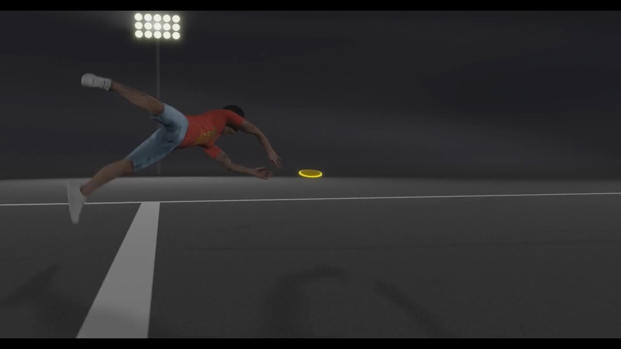 ArtStation - Frisbee - Motion Capture