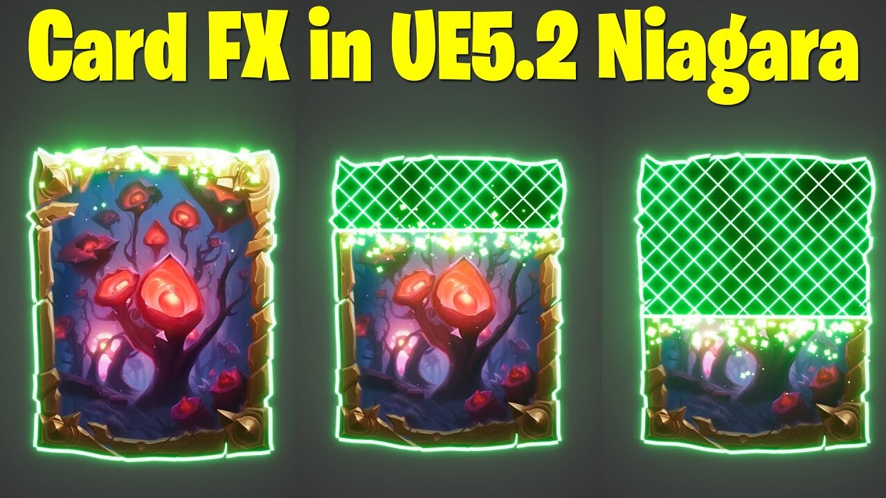 ArtStation - UE5 | Card FX in Unreal Engine 5.2 Niagara Tutorial ...