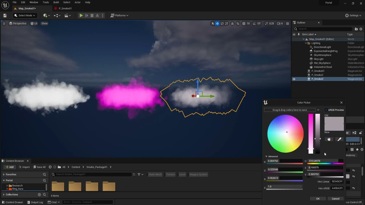 ArtStation - Unreal Engine Cloud VFX | Download File