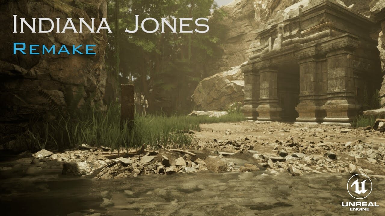 ArtStation - Remake Indiana Jones (Environment_Design) | Unreal Engine 5