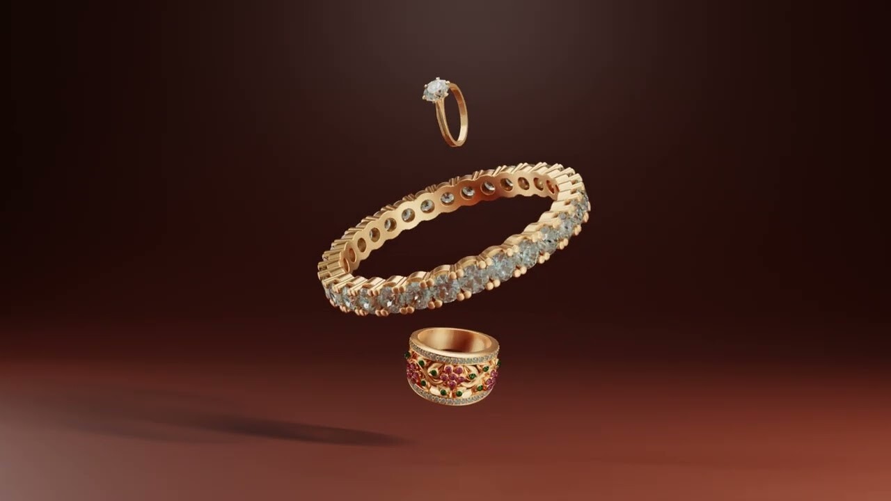 ArtStation - Jewellery Product Animation
