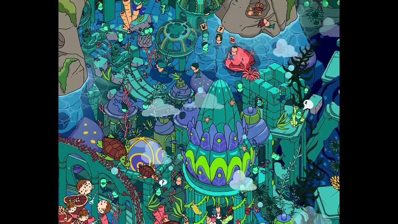 ArtStation - Scavenger Hunt - Underwater - Animations