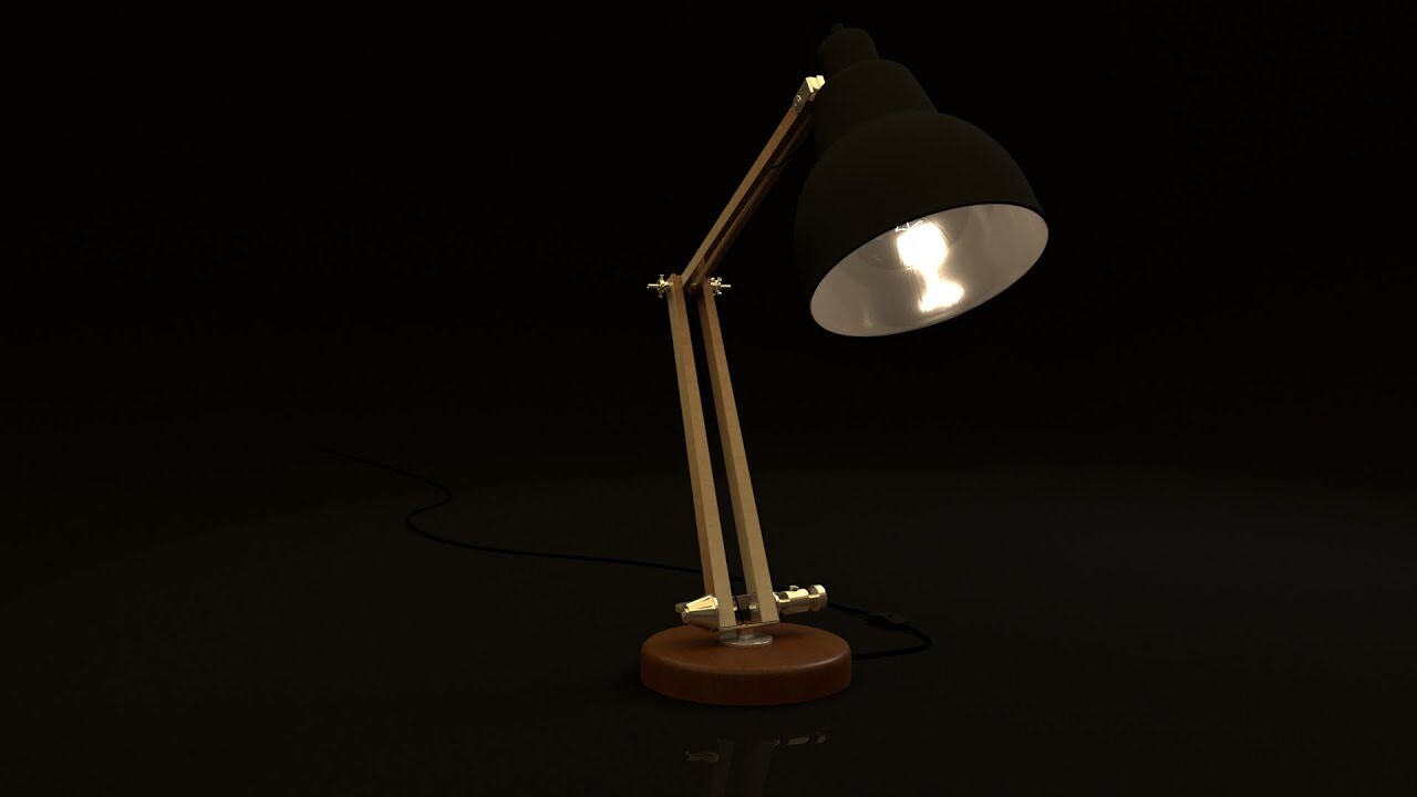 ArtStation - Desk Lamp | 3D Animation & Rendering