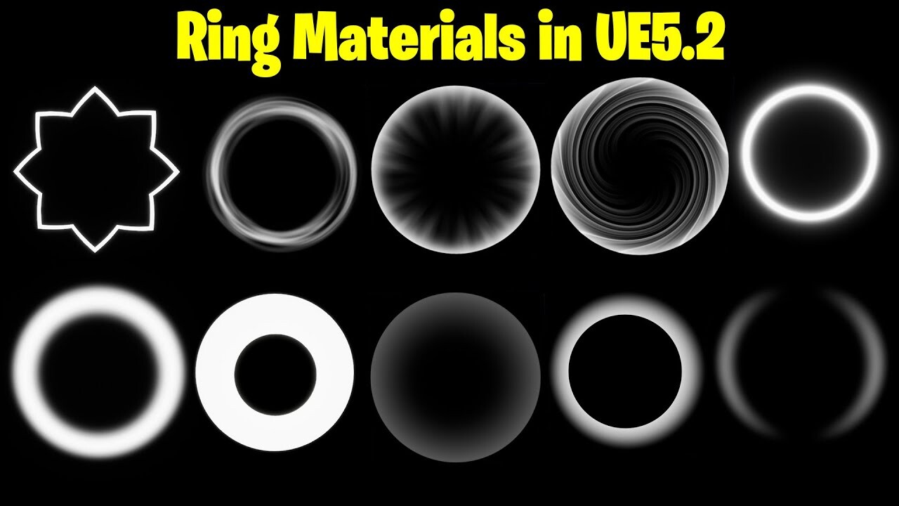 ArtStation - Ring Materials in Unreal Engine 5.2 Tutorial | Download Files