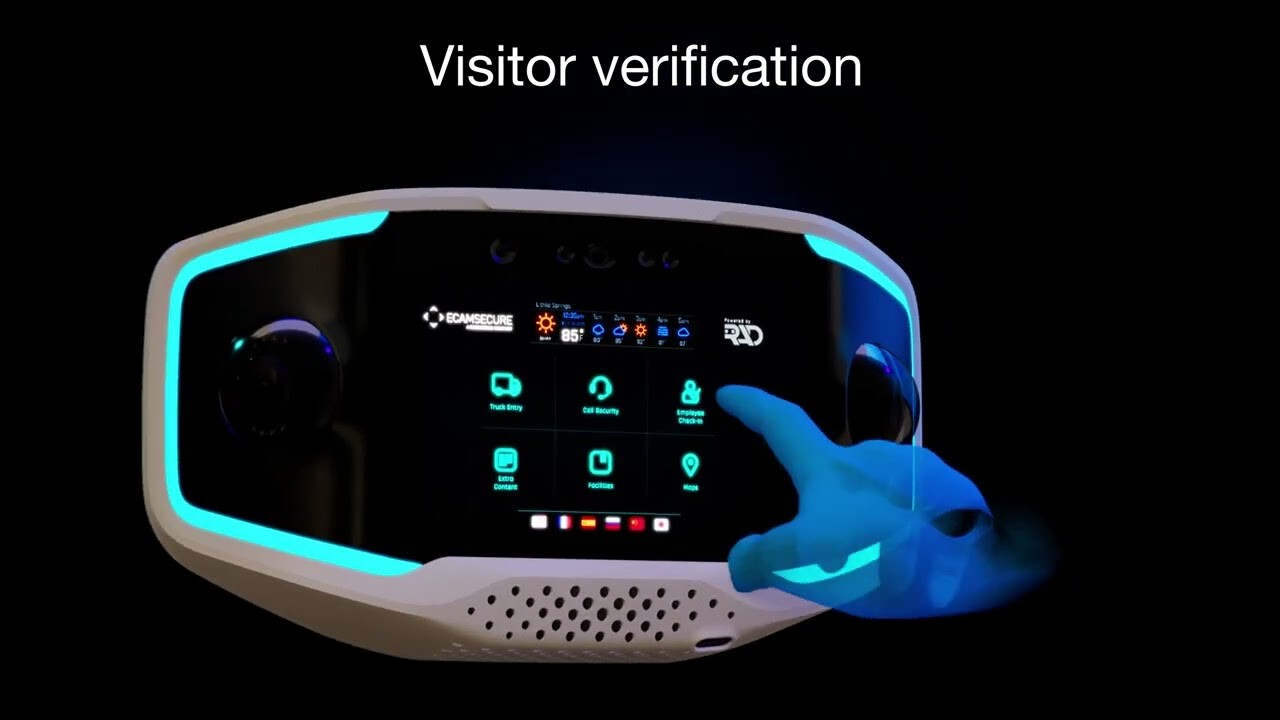 ArtStation - 1min10sec Tradeshow Display Video - Virtual Gate Guard