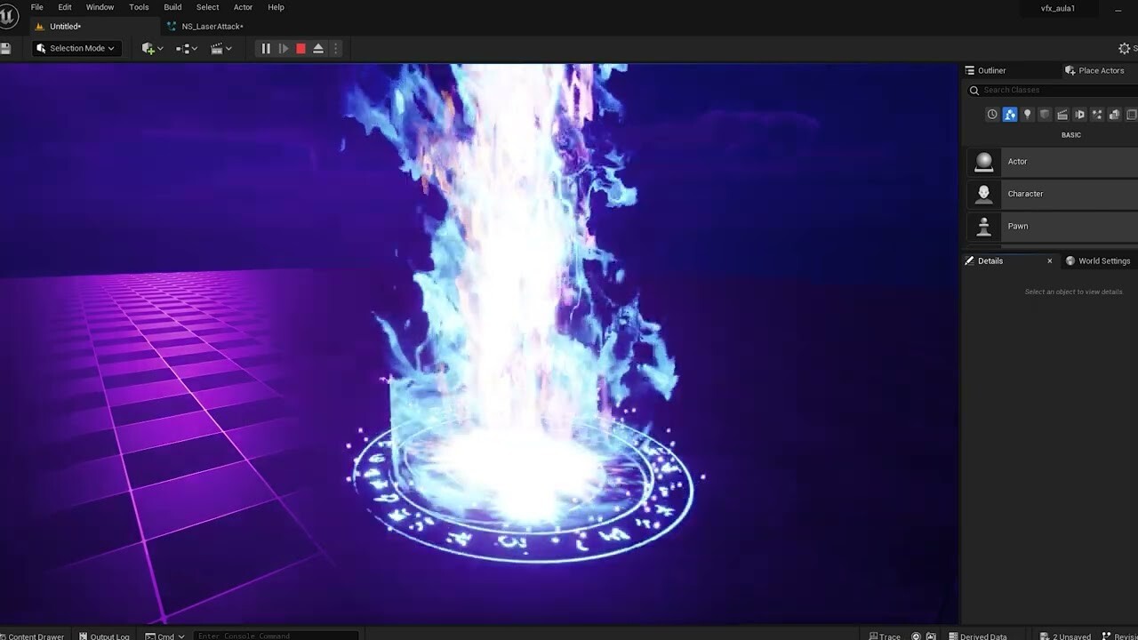 ArtStation - Energy Strike VFX