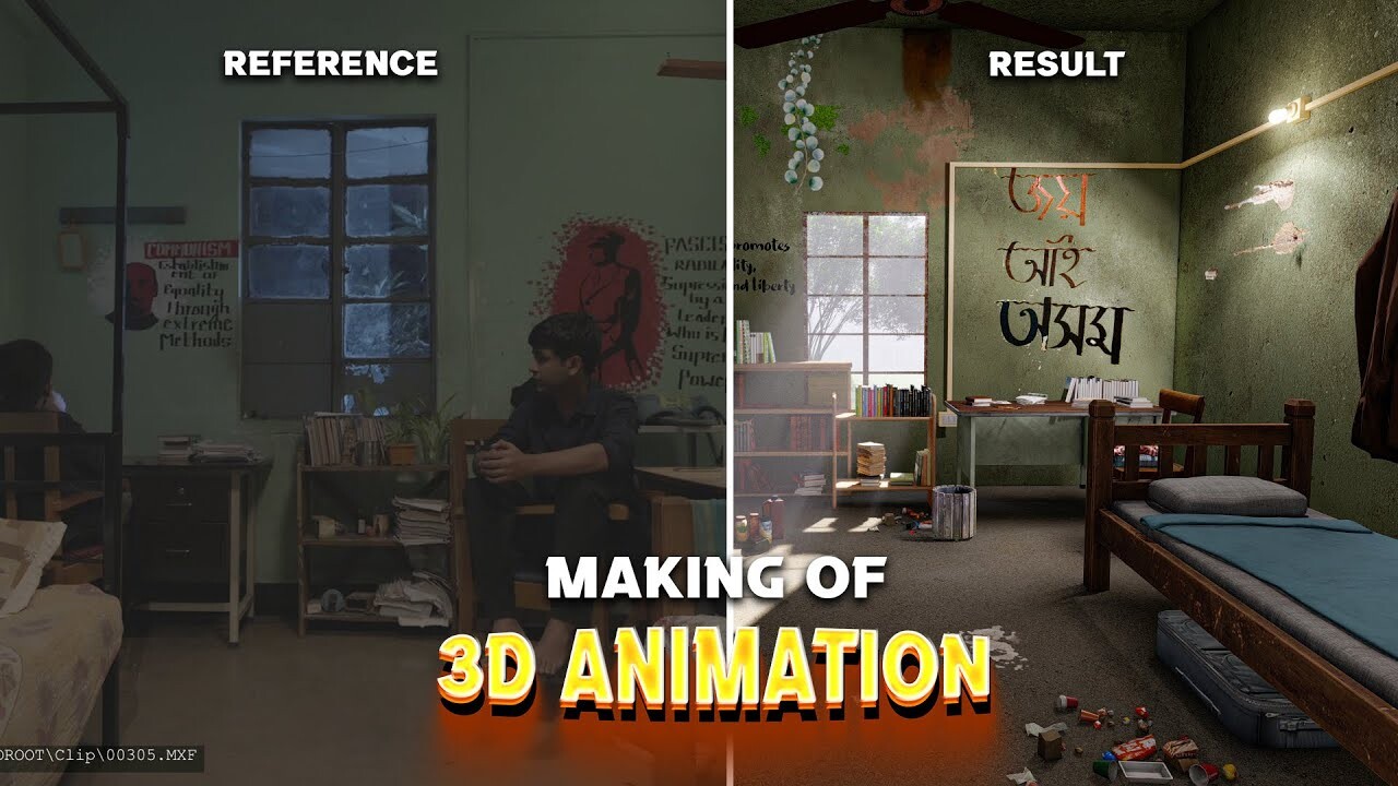 ArtStation - Making of Krishnasura 3D Animated Teaser | Assamese Web Series
