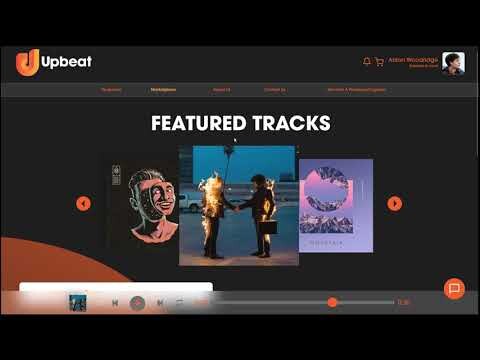 ArtStation - UpBeat Website Design