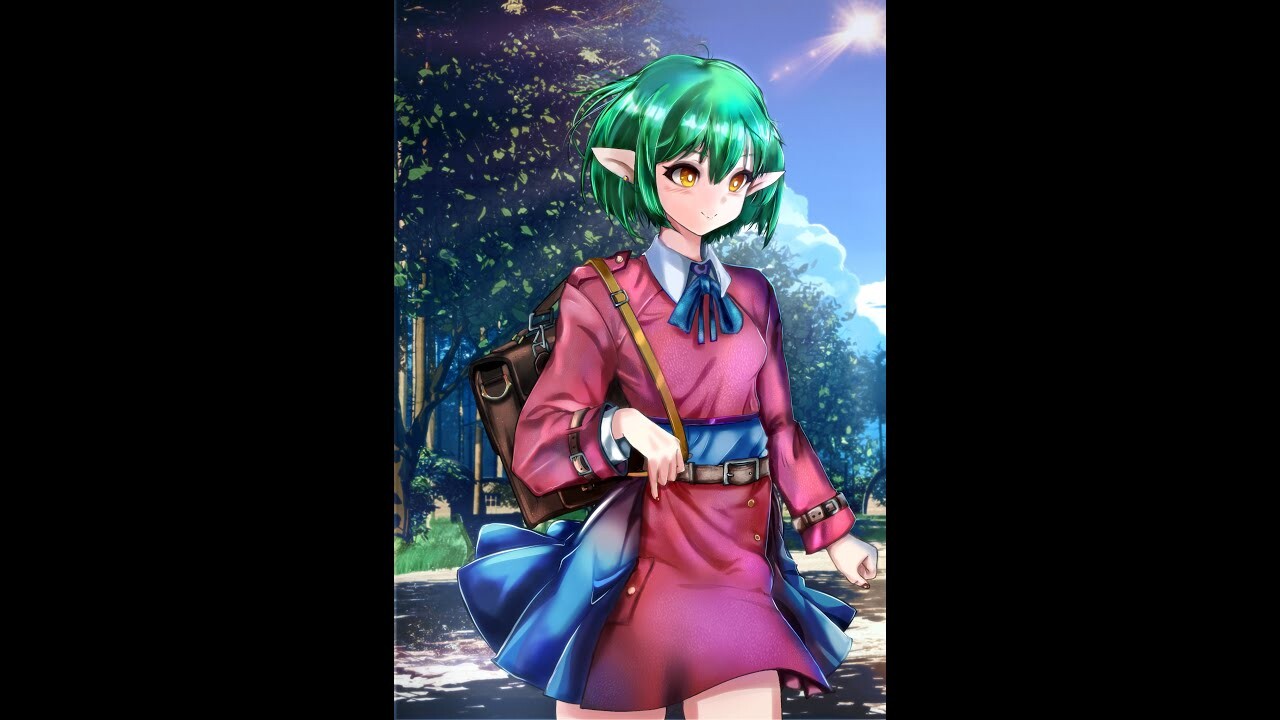 ArtStation - SPEEDPAINTING **--EZUNA FOR A WALK-**