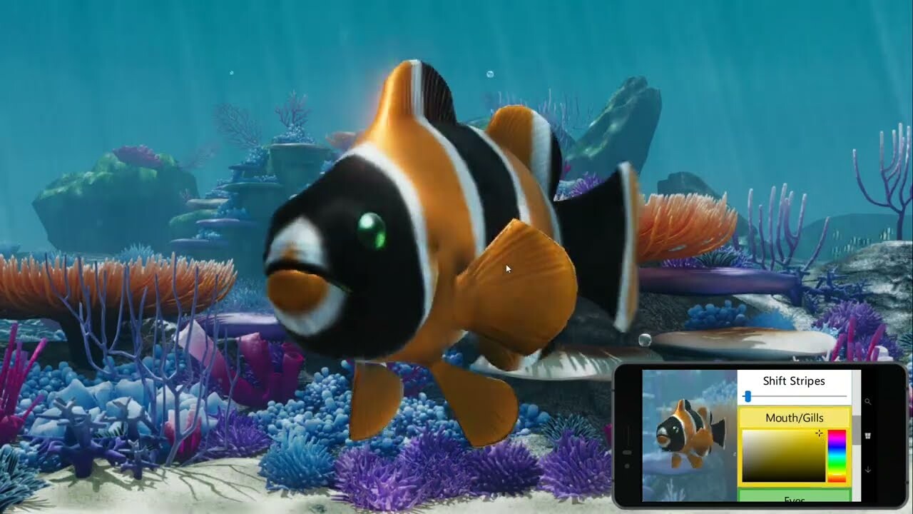 ArtStation - Interactive Fish Prototype