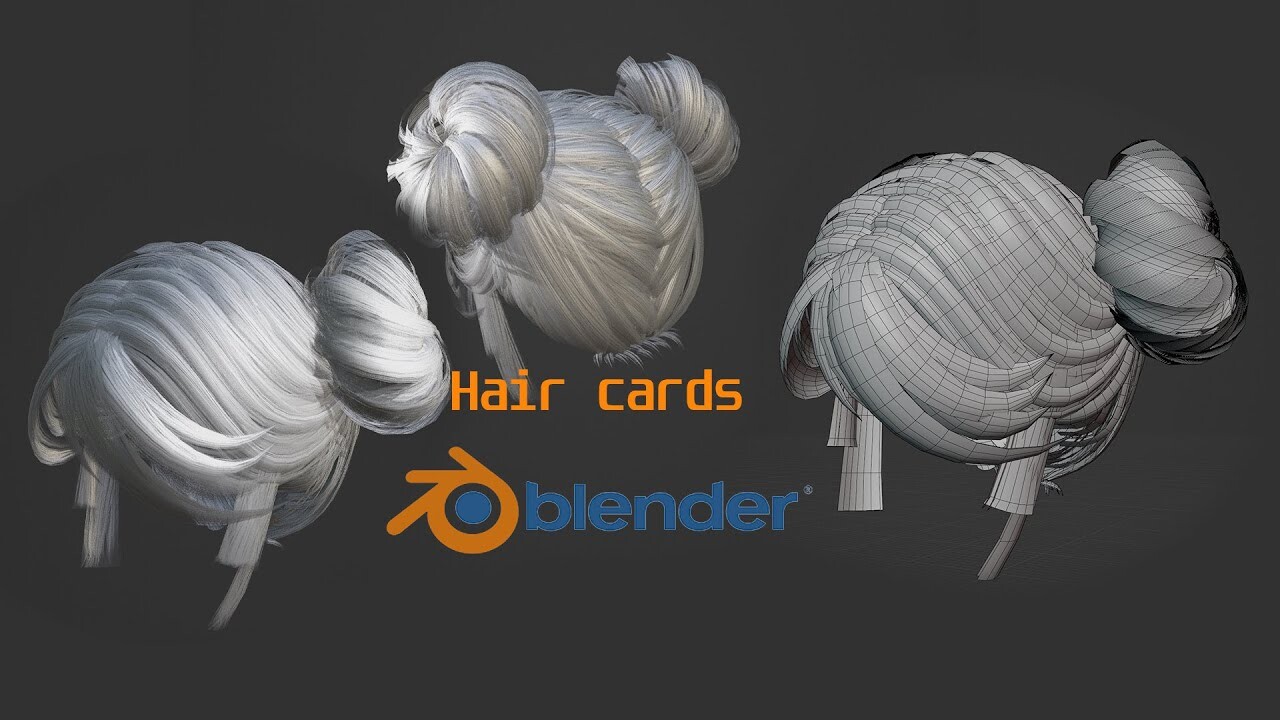 ArtStation - Hair cards