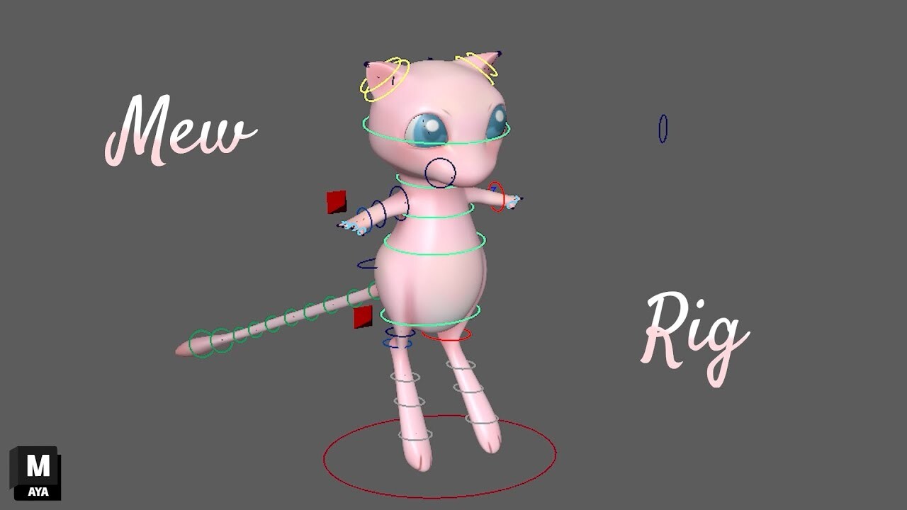 ArtStation - Rig ~ Mew