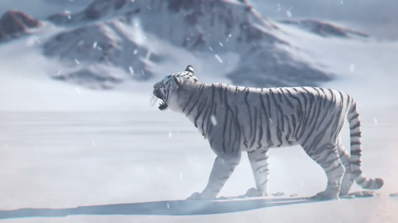 ArtStation - Tiger Animation