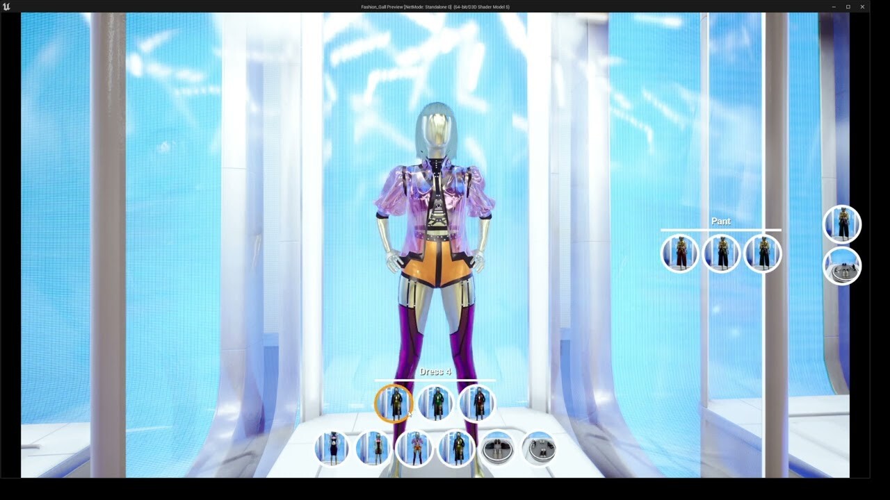 ArtStation - Interactive Clothing Store Demo- Unreal Engine 5