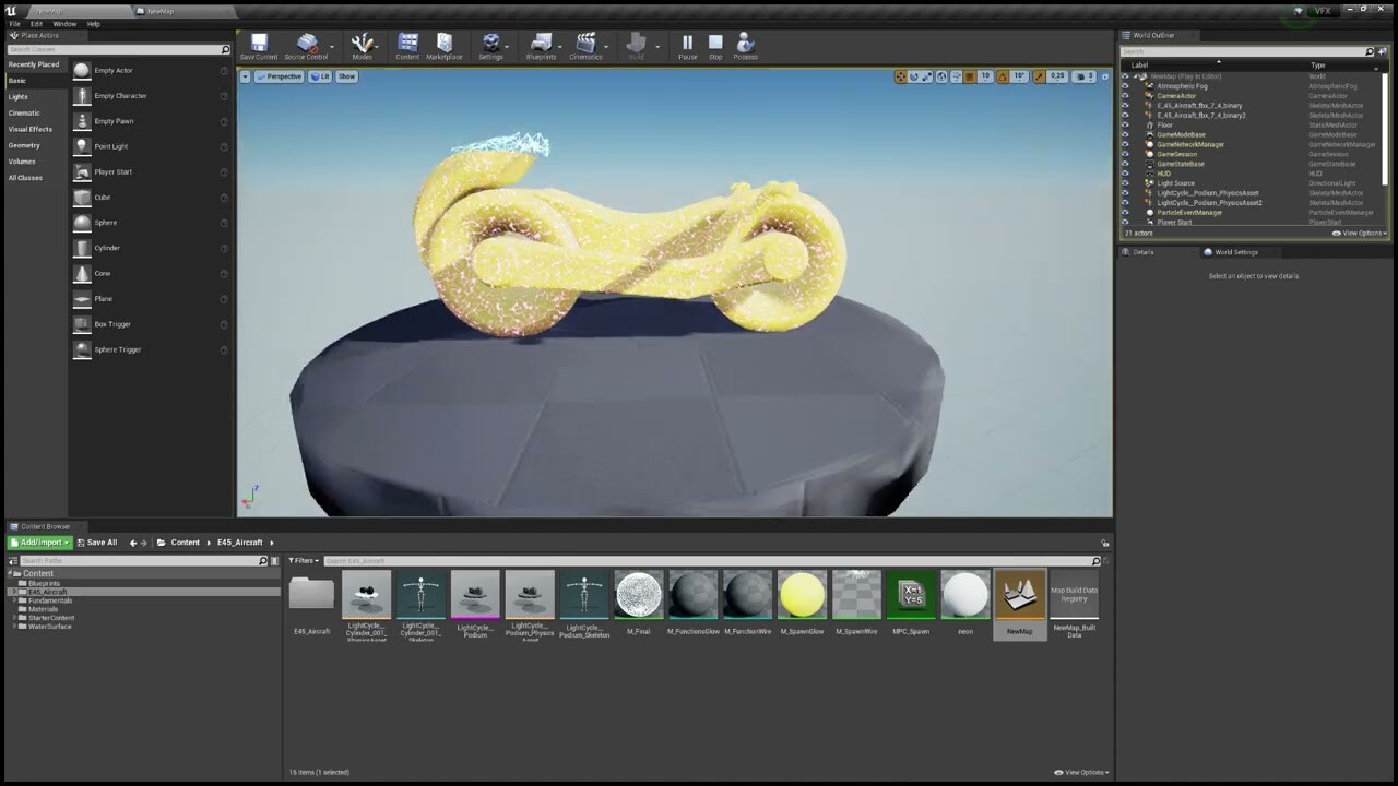 ArtStation - Combining effects in Unreal Engine