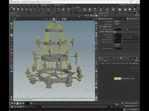ArtStation - Medieval Chandelier Tool