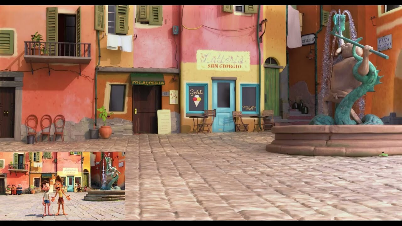 ArtStation - Luca Environment Recreation