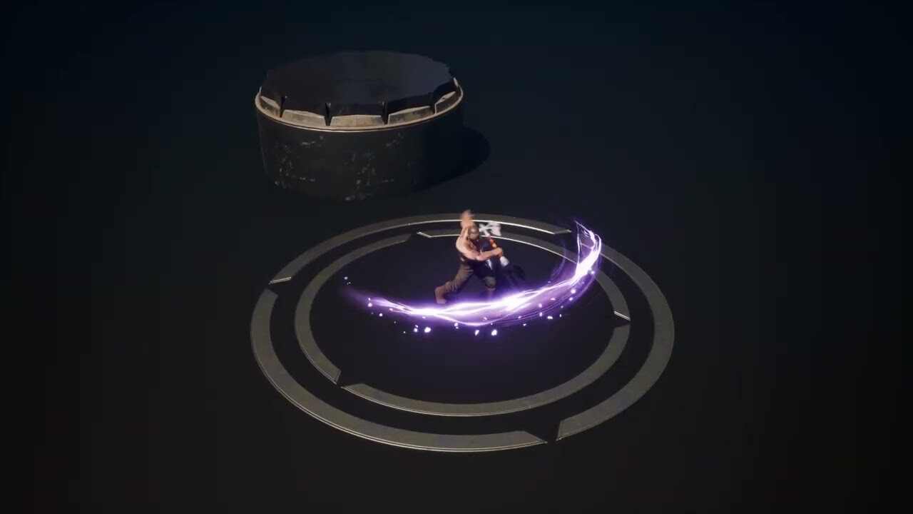 ArtStation - UE 5.3 VFX - Lightning Slash