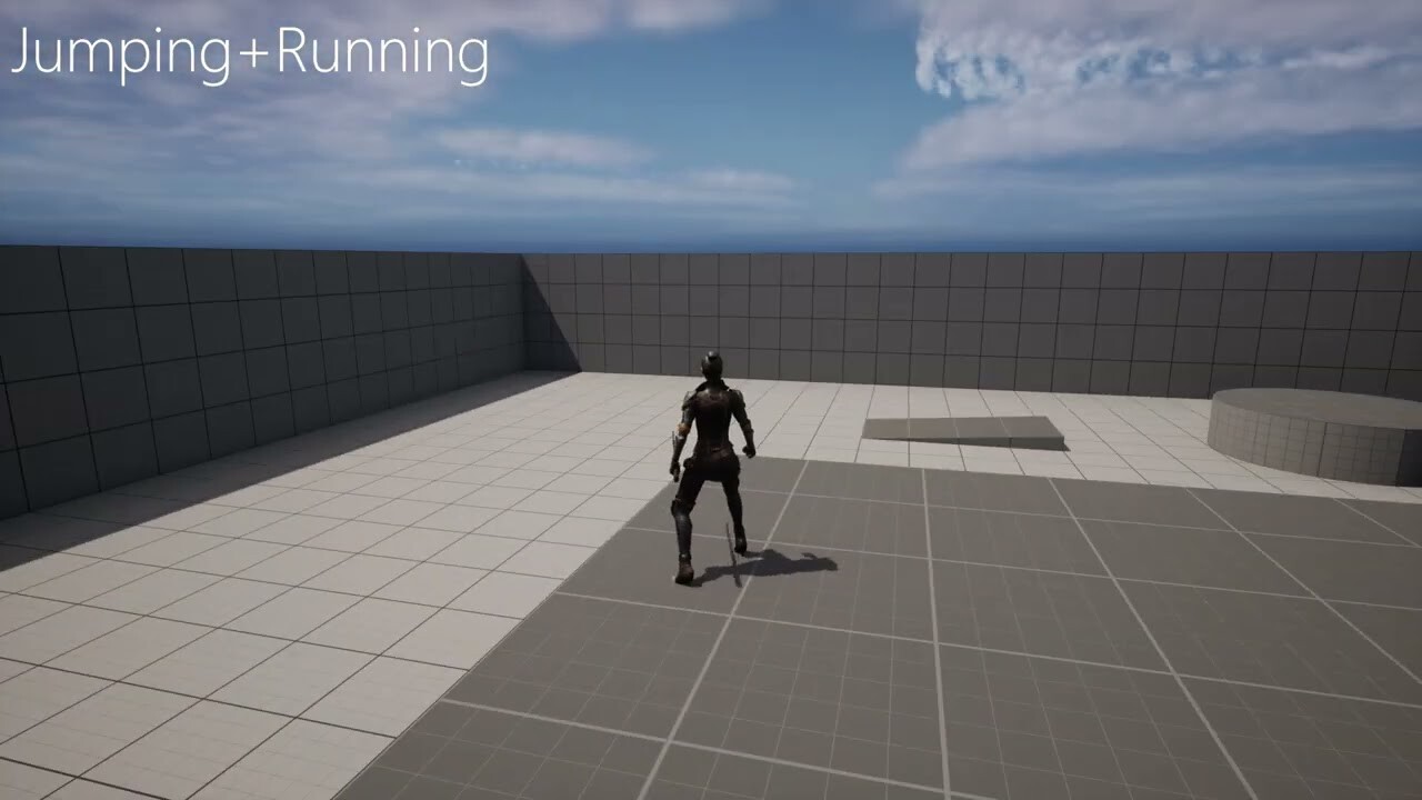 ArtStation - Character basic movement + attacking animation showcase