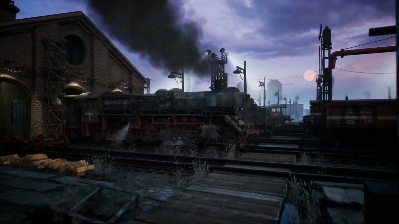 ArtStation - German depot WW2