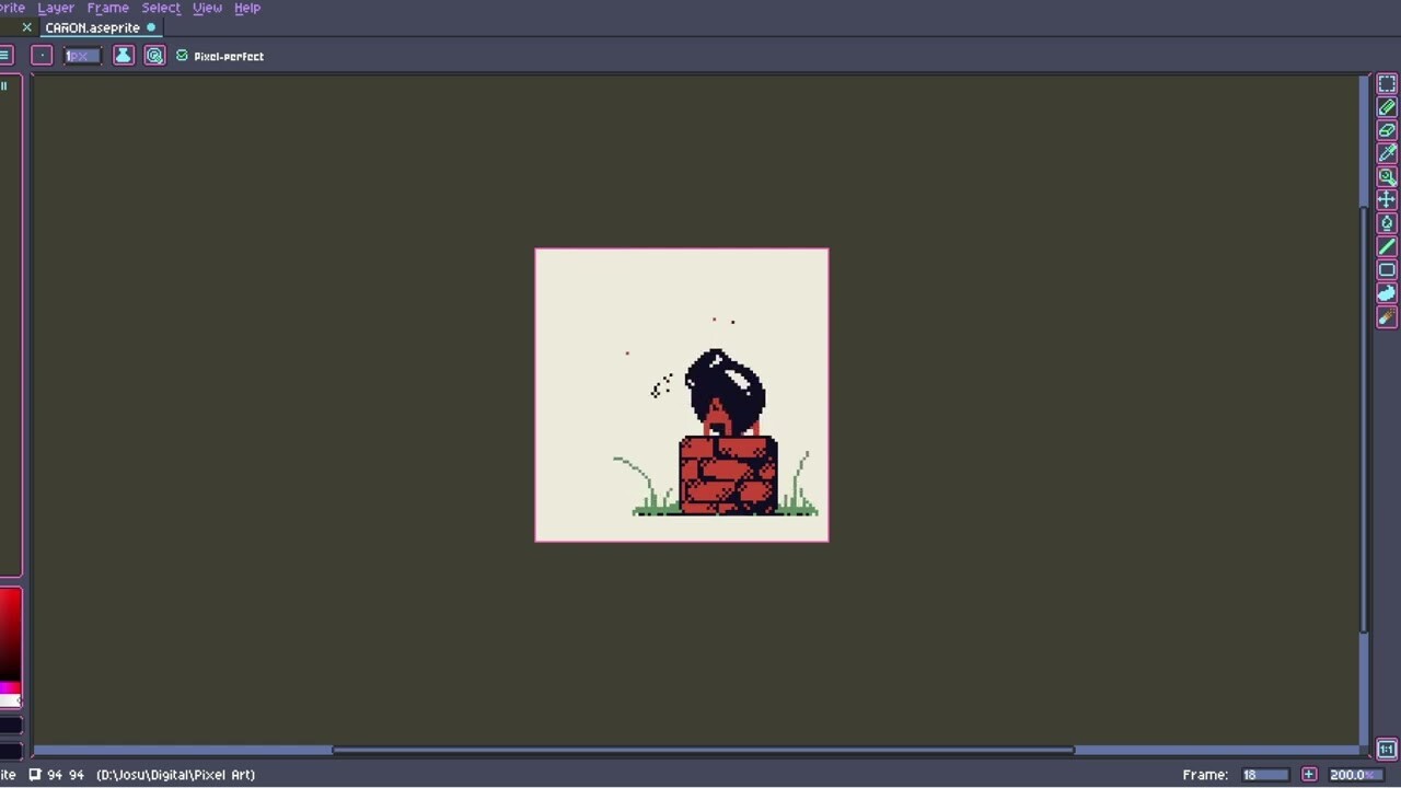 ArtStation - Cannon shot