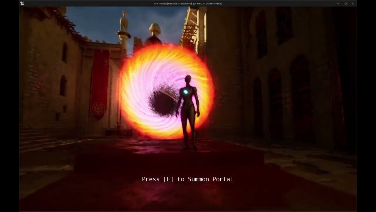 ArtStation - Portal VFX - Unreal Engine