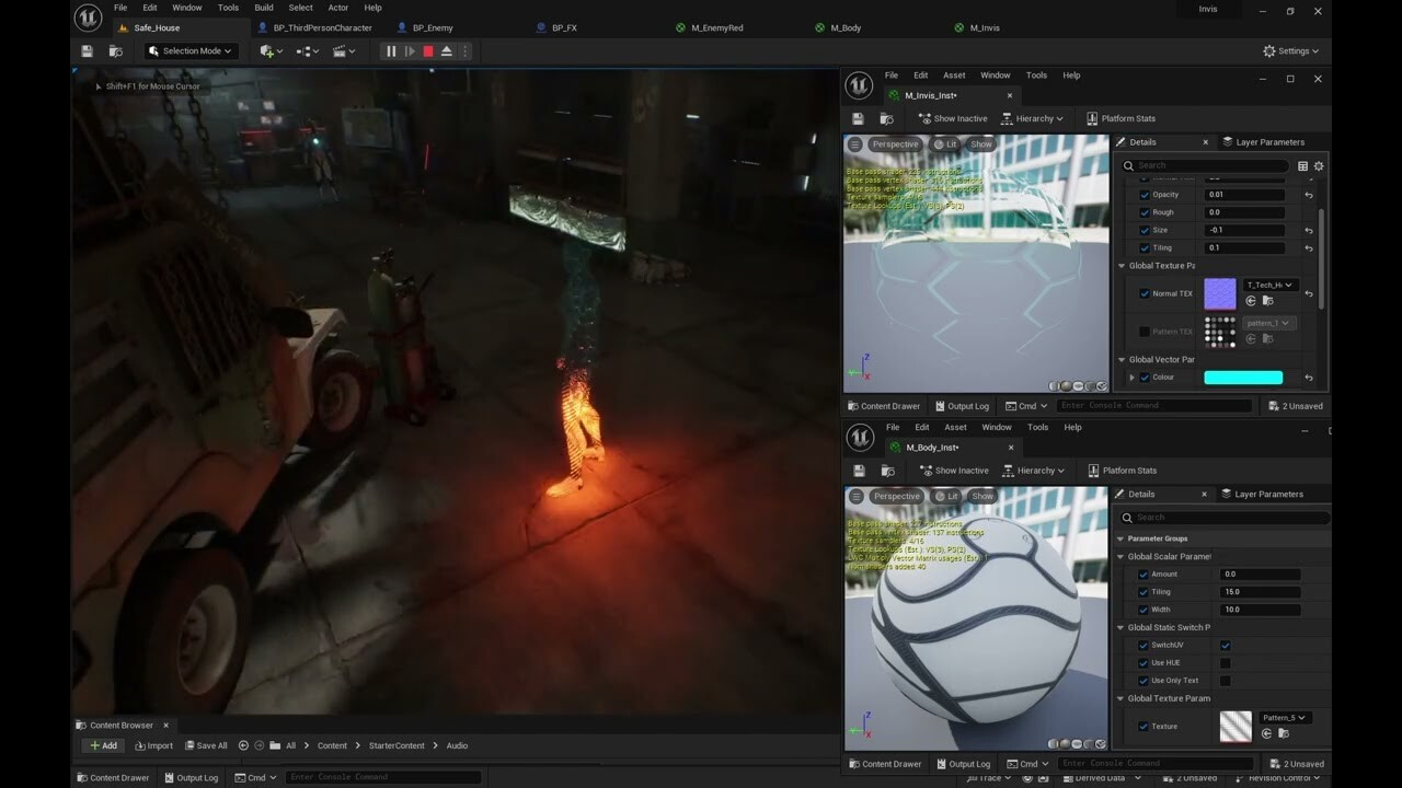 ArtStation - Invisibility Coat Effect - Unreal Engine 5