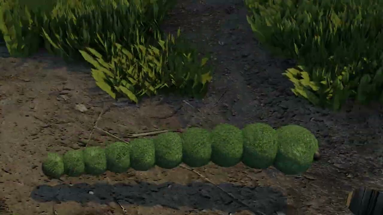 ArtStation - Easy worm animation