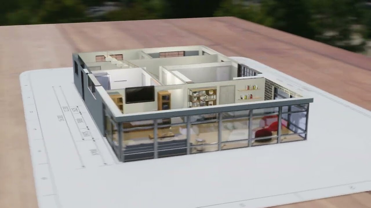 ArtStation - House 3D Visualization Animation