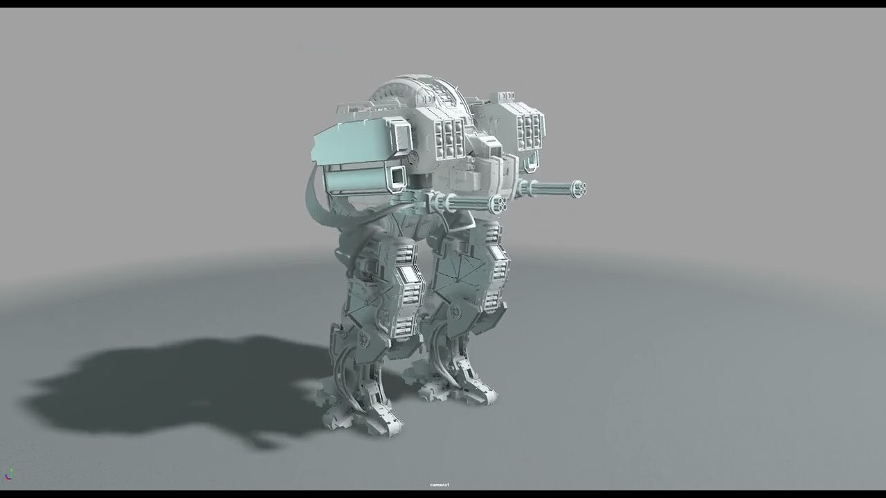ArtStation - Mecha animation (I will update the info later)