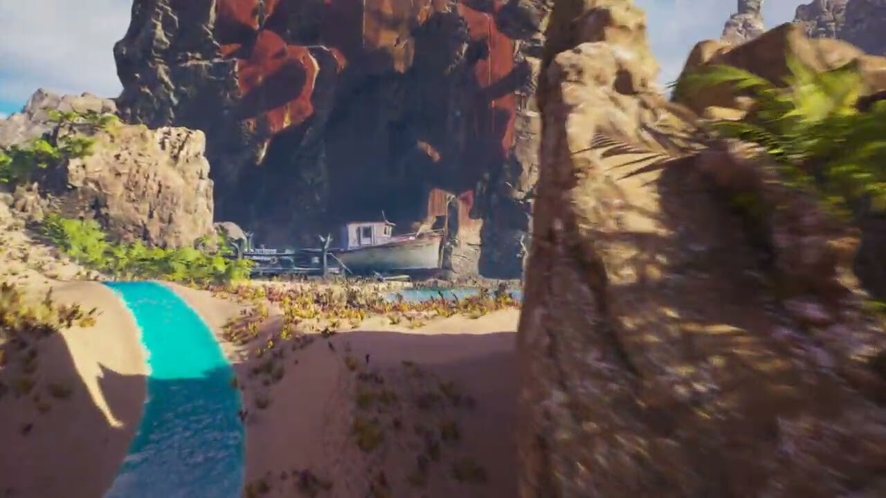 ArtStation - Unreal Engine 5, Blender 3D, Pirate Island, Game Environment Design, GameEngine