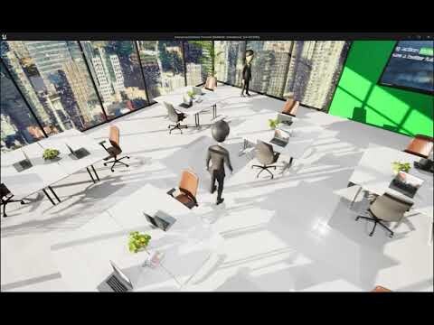 ArtStation - Top-Down Serious Game Prototype for a competition