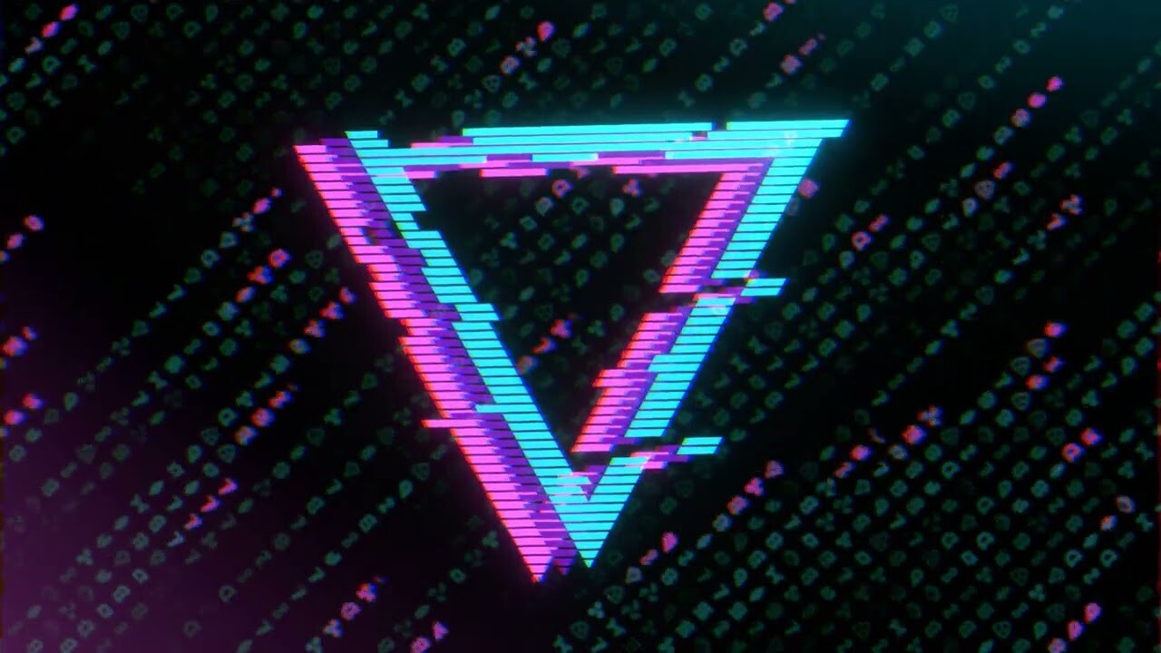 ArtStation - Glitched logo animation