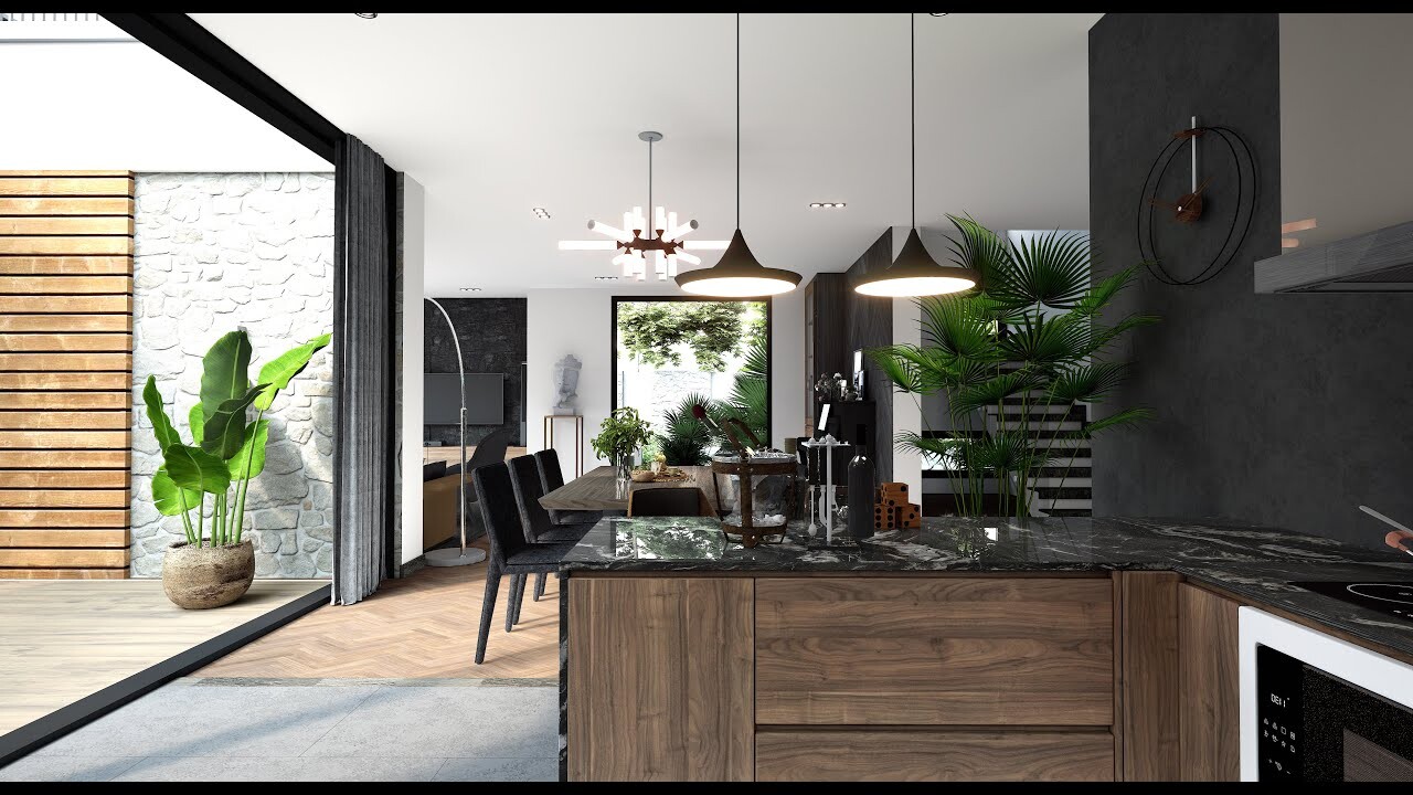 ArtStation - ARCHVIZ IN UNREAL ENGINE 5. FULL HOUSE EXTERIOR.