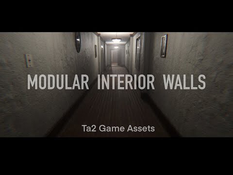 ArtStation - Modular Interior Walls