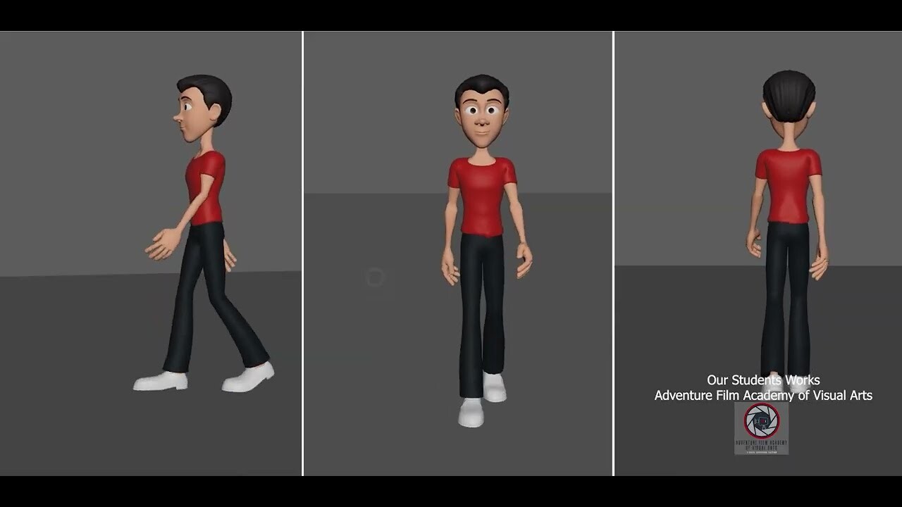 ArtStation - Our Students Character Animation and 3d modeling works ...