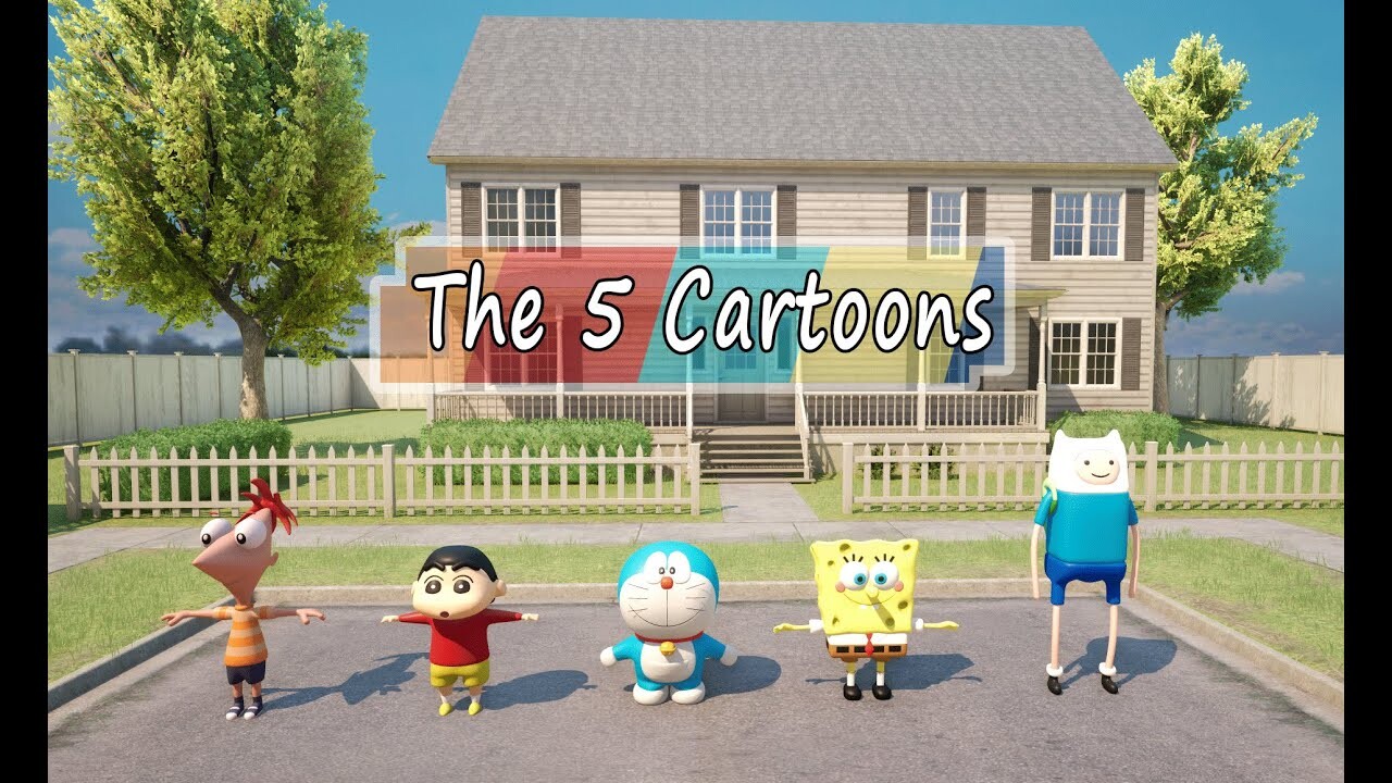 ArtStation - The 5 Cartoons