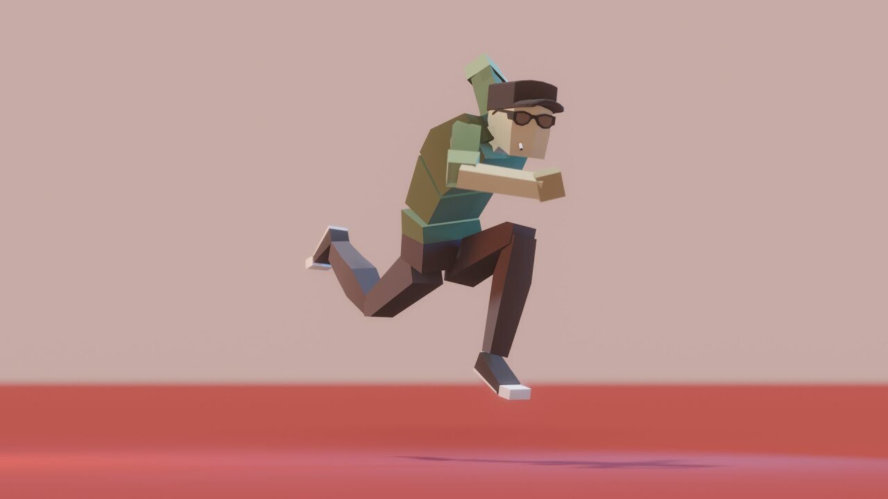 ArtStation - Running Man | [SFM]