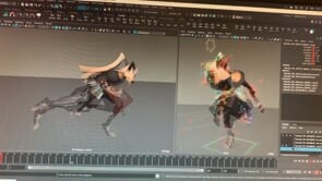 ArtStation - ninja run cycle