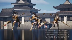 ArtStation - Mahmoud Elsayed - 3D Game Animation Sprint with Weapon