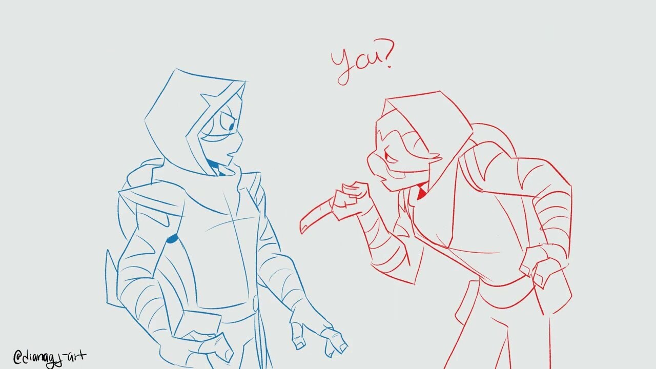 ArtStation - ROTTMNT AU crossover - fan animatic