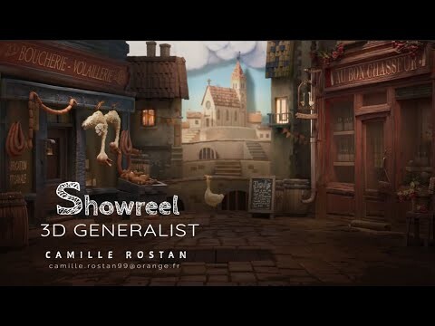 ArtStation - 3D GENERALIST Showreel _ Oct 2023