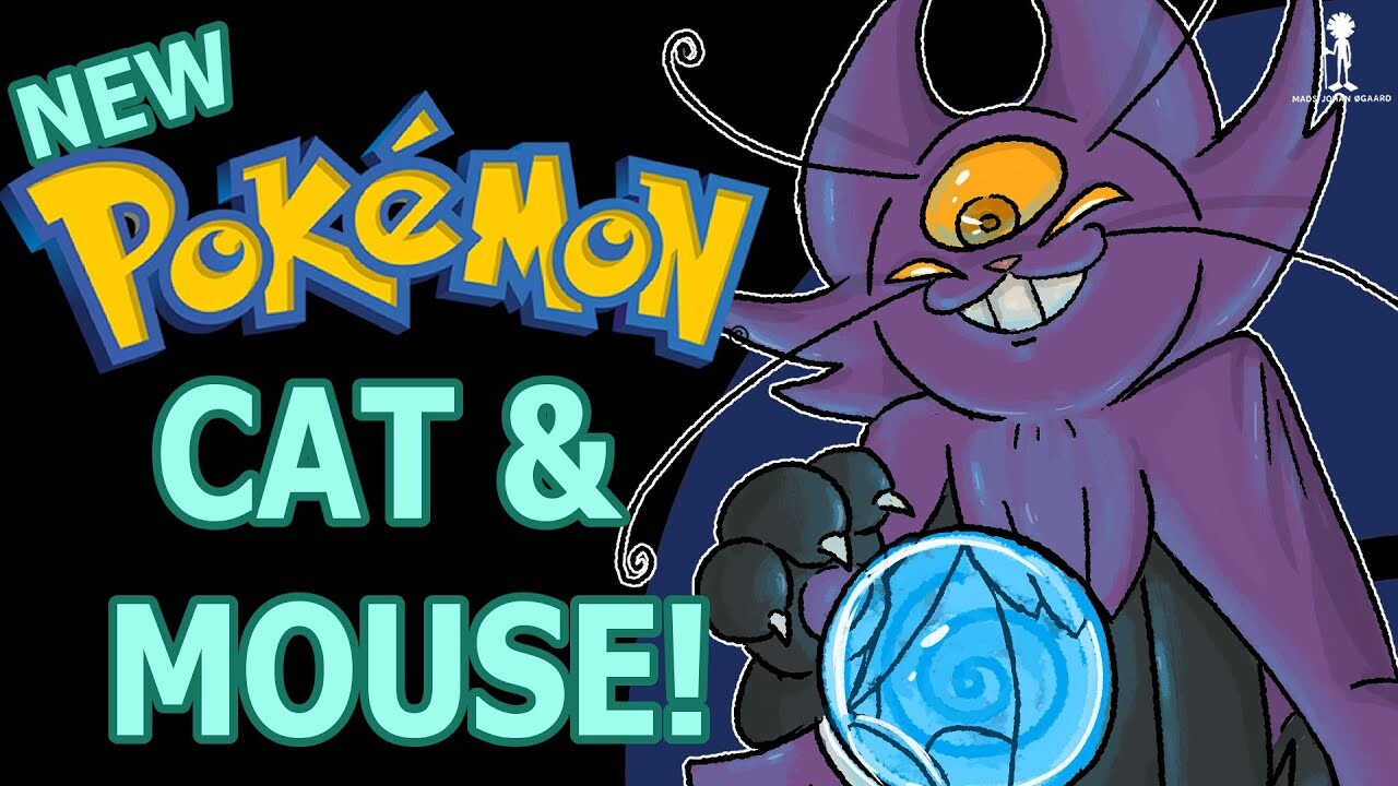 ArtStation - Hydonso Region: Cat & Mouse Pokemon 😼🐭🎃