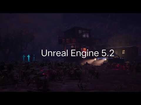 ArtStation - Unreal Engine 5 Envirnment Build with Night Scene Lighting